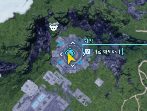 팰월드 맵에서 거점크기 눈대중 하는 방법 Vortex Gaming