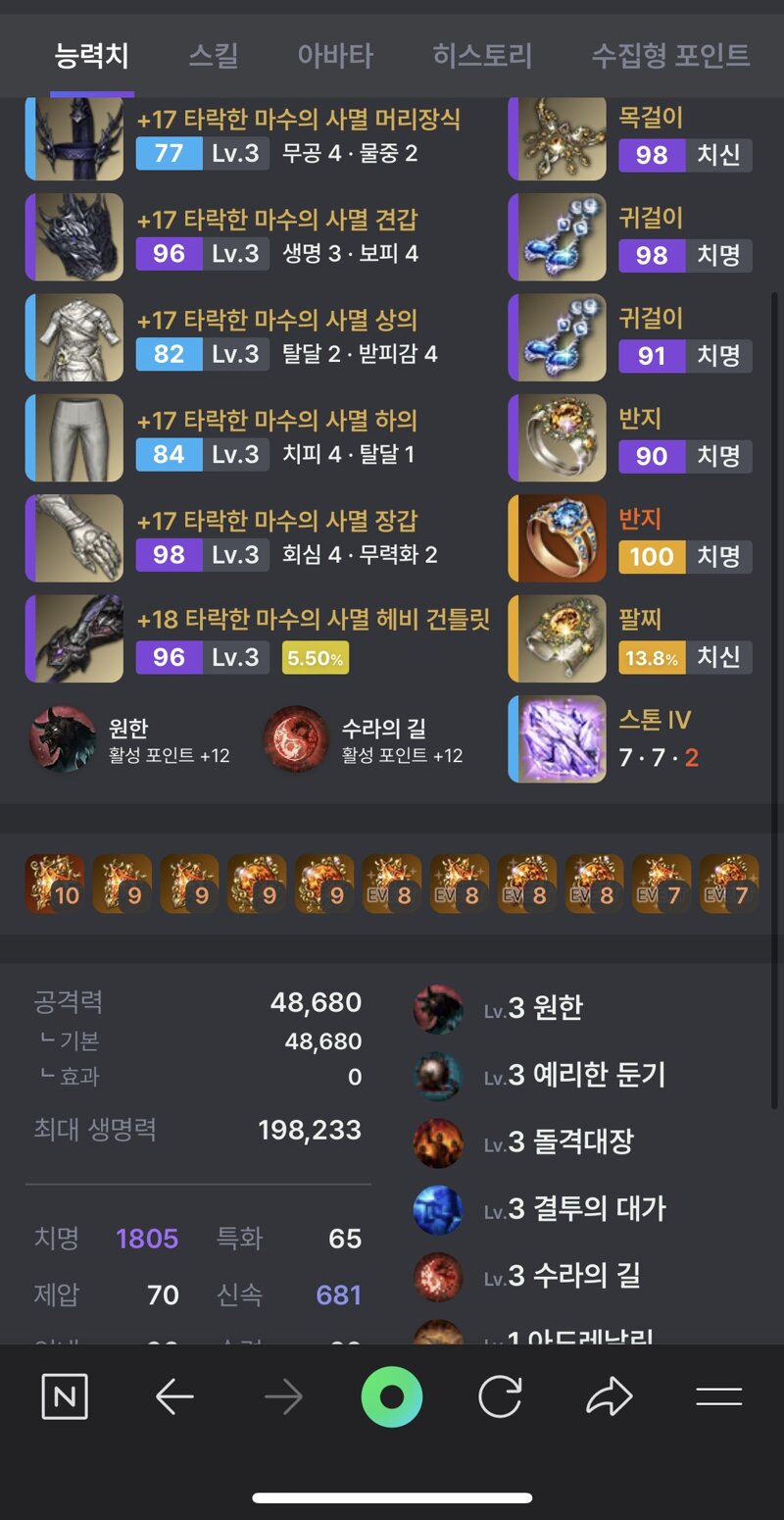 로스트아크 인벤 노멘 트라이 가고싶은데 스펙 한번 점검부탁드립니다 로스트아크 인벤 브레이커 게시판