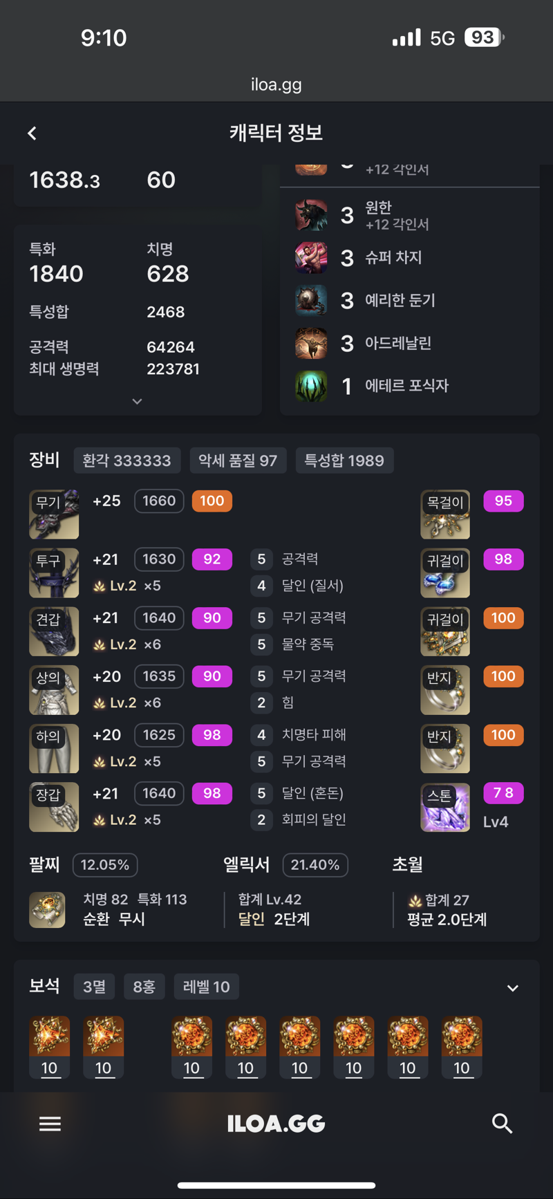 로스트아크 인벤 고대세팅완 권왕영풍 필수 로스트아크 인벤 브레이커 게시판