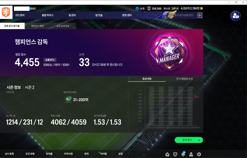 Fc 온라인 인벤 첫 슈챔 찍먹했는데 Fc 온라인 인벤 감독모드 게시판