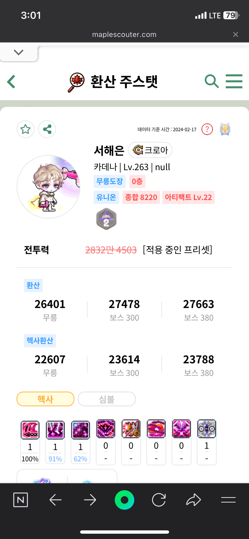 메이플스토리 인벤 이루윌 개패고 왔습니다 메이플스토리 인벤 도적 직업게시판