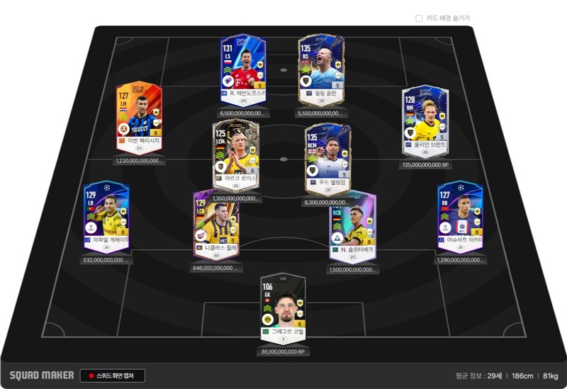 Fc 온라인 인벤 27조 돌문 팀평좀해주실분 Fc 온라인 인벤 자유게시판