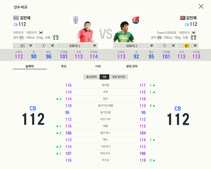 Fc 온라인 인벤 김민재 시즌 추천해주세요 Fc 온라인 인벤 자유게시판