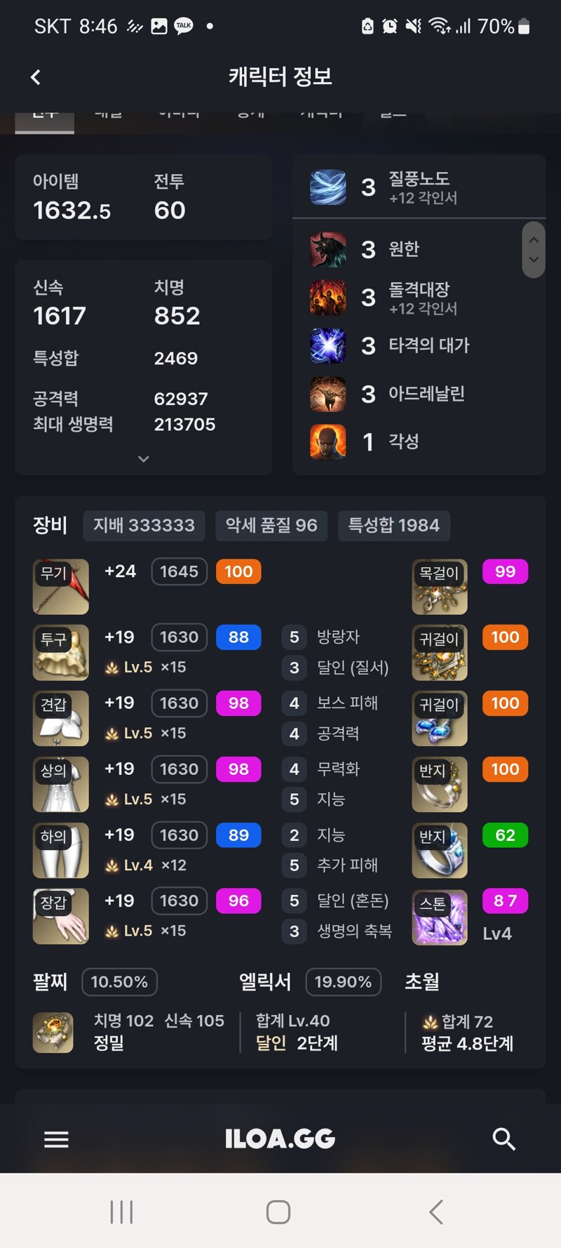로스트아크 인벤 스펙업 진로 봐주실분 로스트아크 인벤 기상술사 게시판