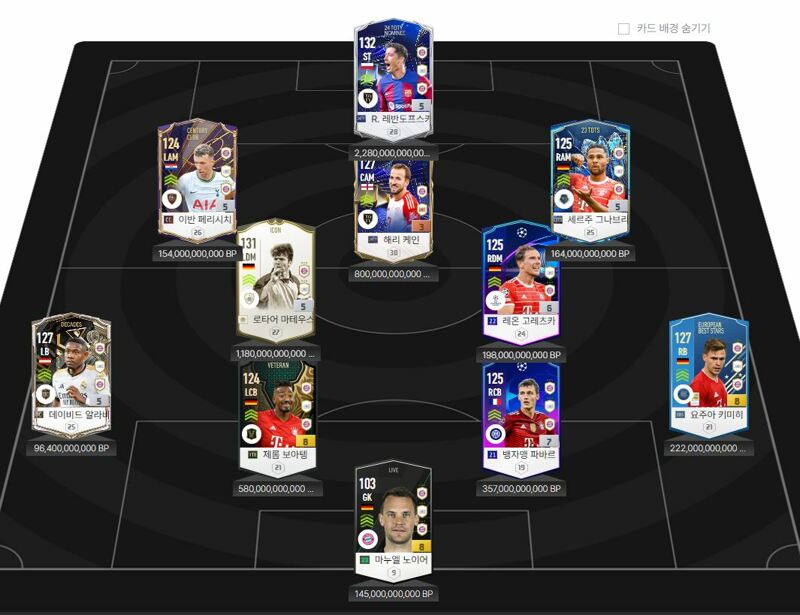 Fc 온라인 인벤 6조 뮌헨 피드백 부탁드립니다 Fc 온라인 인벤 자유게시판