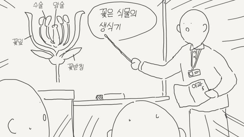 머리에 꽃이 피는 만화 오픈이슈갤러리 인벤