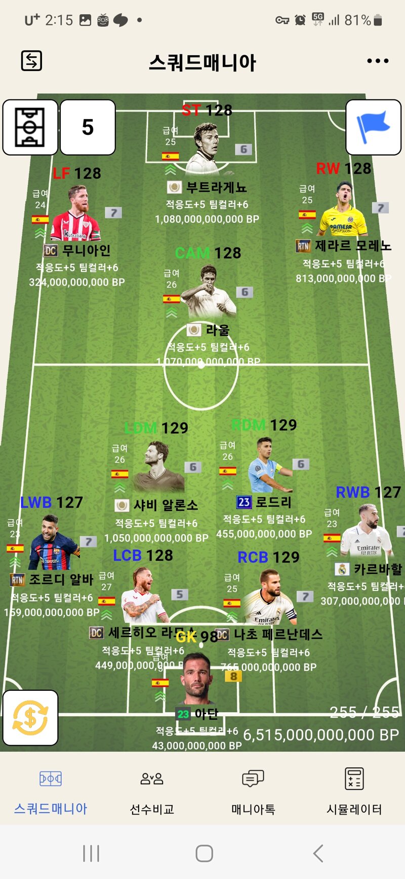 Fc 온라인 인벤 스페인 스쿼드 Fc 온라인 인벤 자유게시판