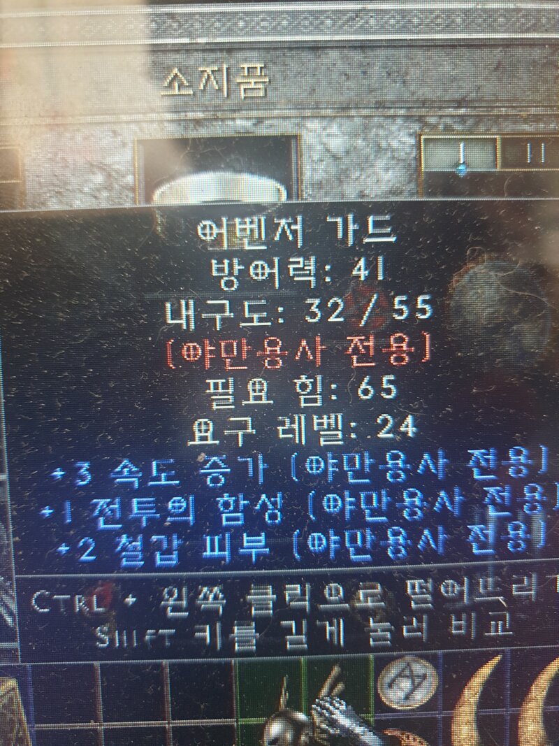 액트 5바바용병 있잖아요 디아블로2 자유 게시판 디아블로2 인벤