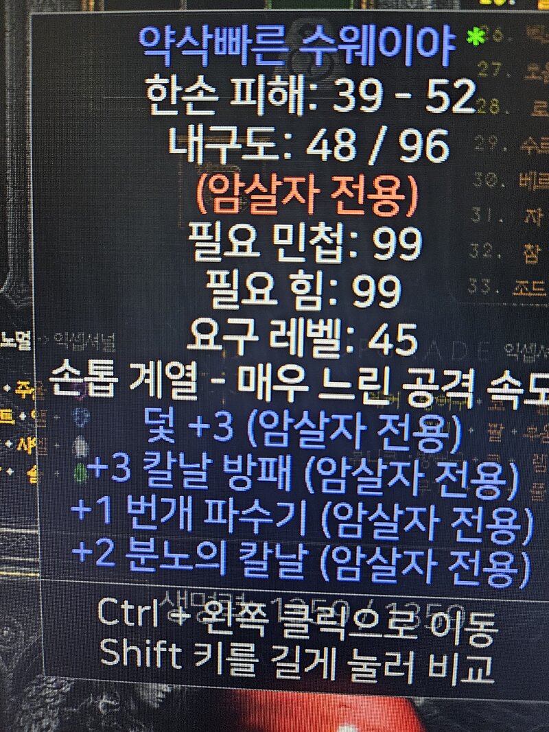 목걸이 주얼이요 한번봐주세요 이렇게 뜨는거첨봐서요 디아블로2 자유 게시판 디아블로2 인벤