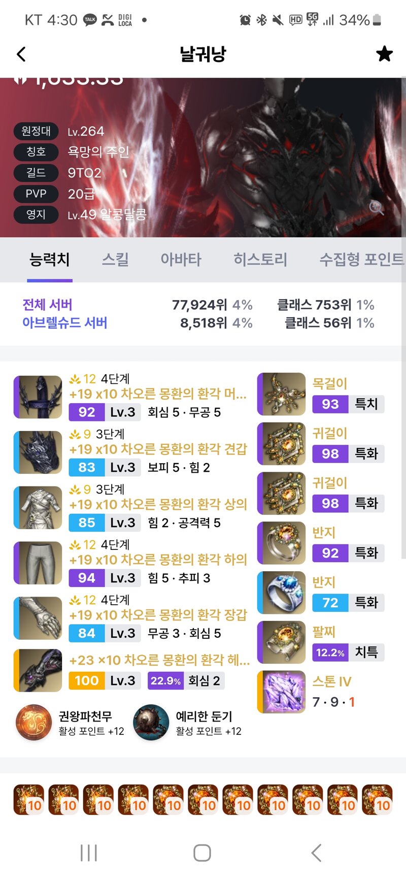 로스트아크 인벤 권왕 하다보면 서폿 버프가 얼마나 중요한지 알수 있음 로스트아크 인벤 자유 게시판