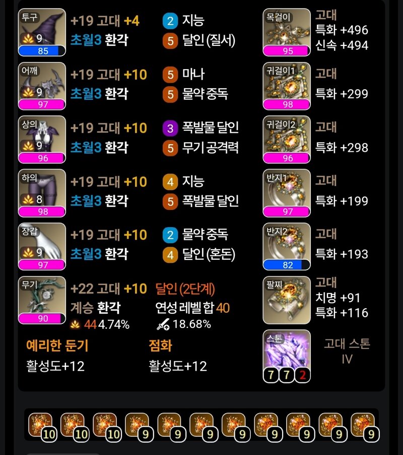 로스트아크 인벤 특신환각소서 로스트아크 인벤 소서리스 게시판
