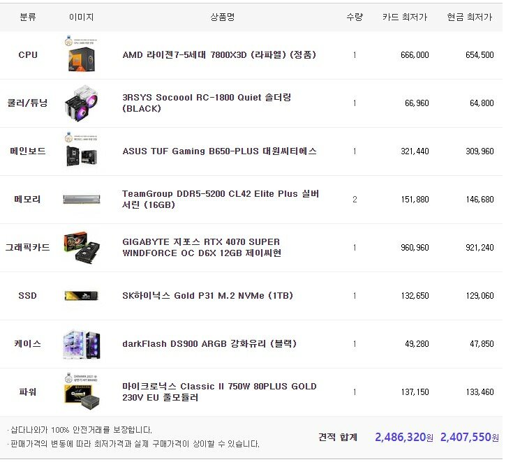 Pc 이륙소컴퓨터 견적 이륙해도 될까요 Vortex Gaming