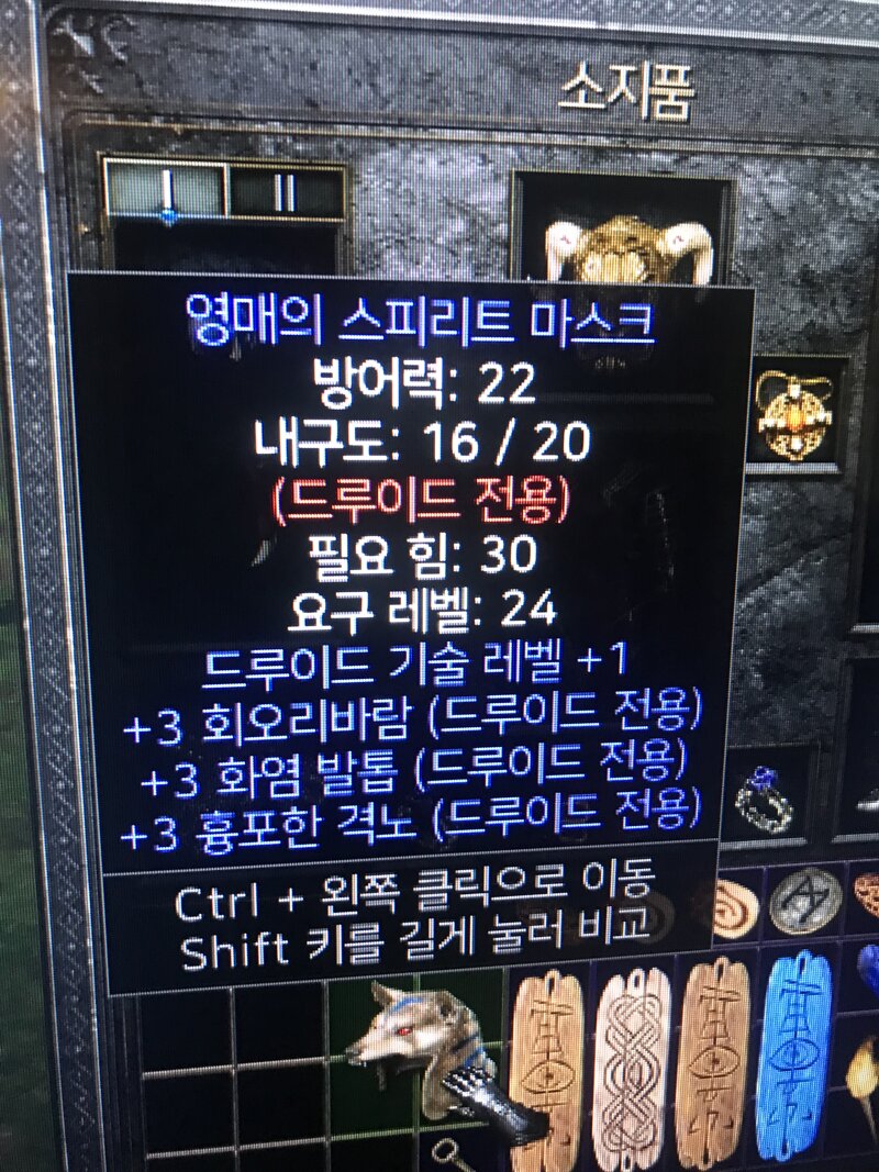 드루뚜껑 이건 안쓰겠죠 디아블로2 자유 게시판 디아블로2 인벤