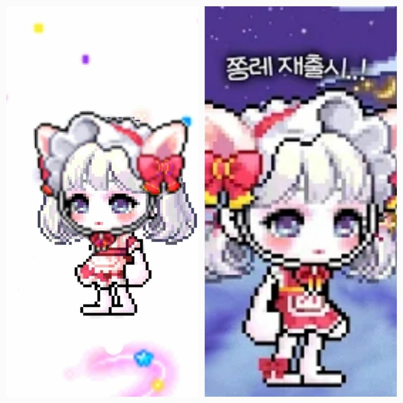 메이플스토리 인벤 신규 스라벨 모자 머리눌림 현상 메이플스토리 인벤 코디득템스크린샷 게시판