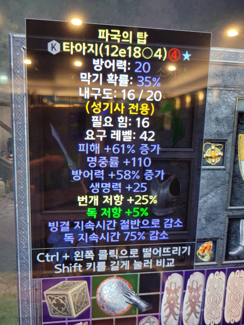 성기사 방패좀봐주세요 디아블로2 성기사 게시판 디아블로2 인벤