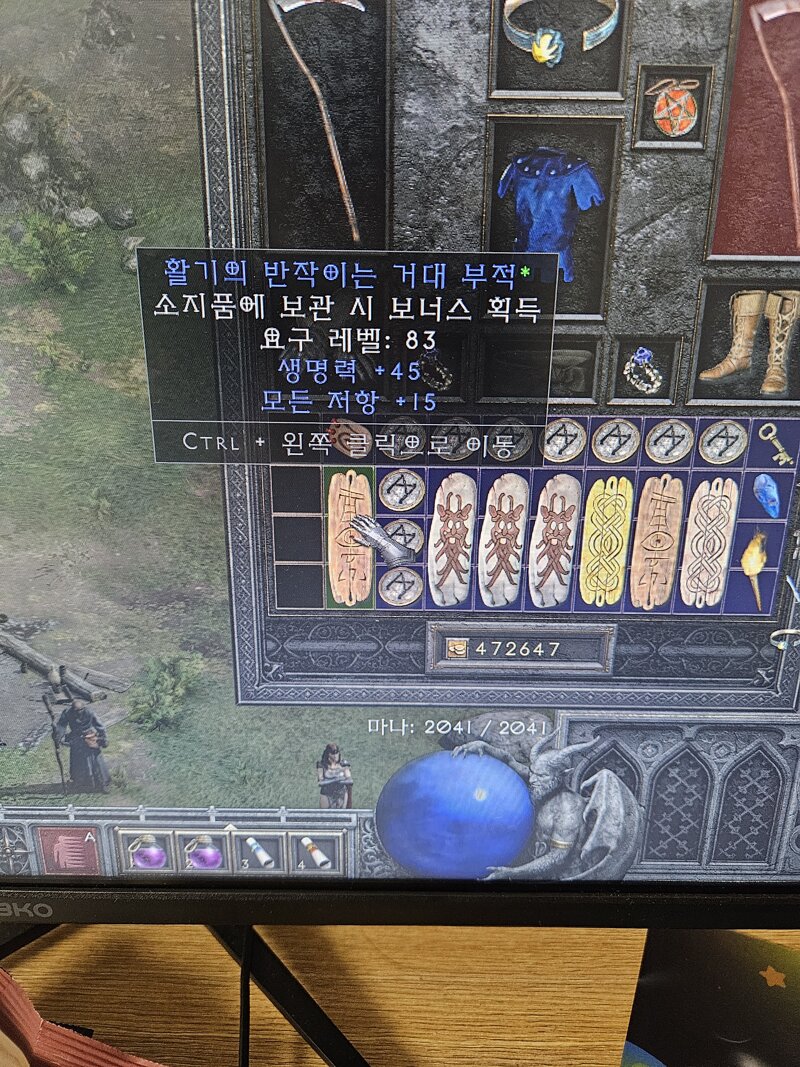 그랜드 참 시세좀 부탁합니다 디아블로2 자유 게시판 디아블로2 인벤