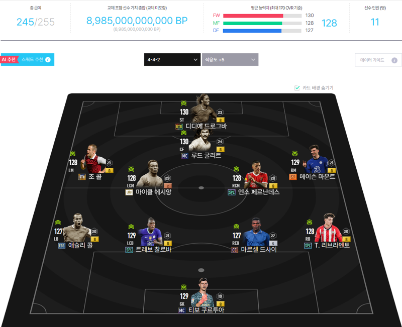 Fc 온라인 인벤 9조 첼시 다시짜봄 조언좀요 Fc 온라인 인벤 자유게시판