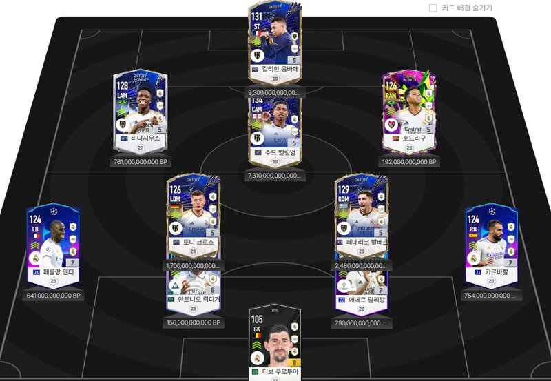 Fc 온라인 인벤 대충20~25조 정도로 음바페 레알이적 존버 Fc 온라인 인벤 자유게시판