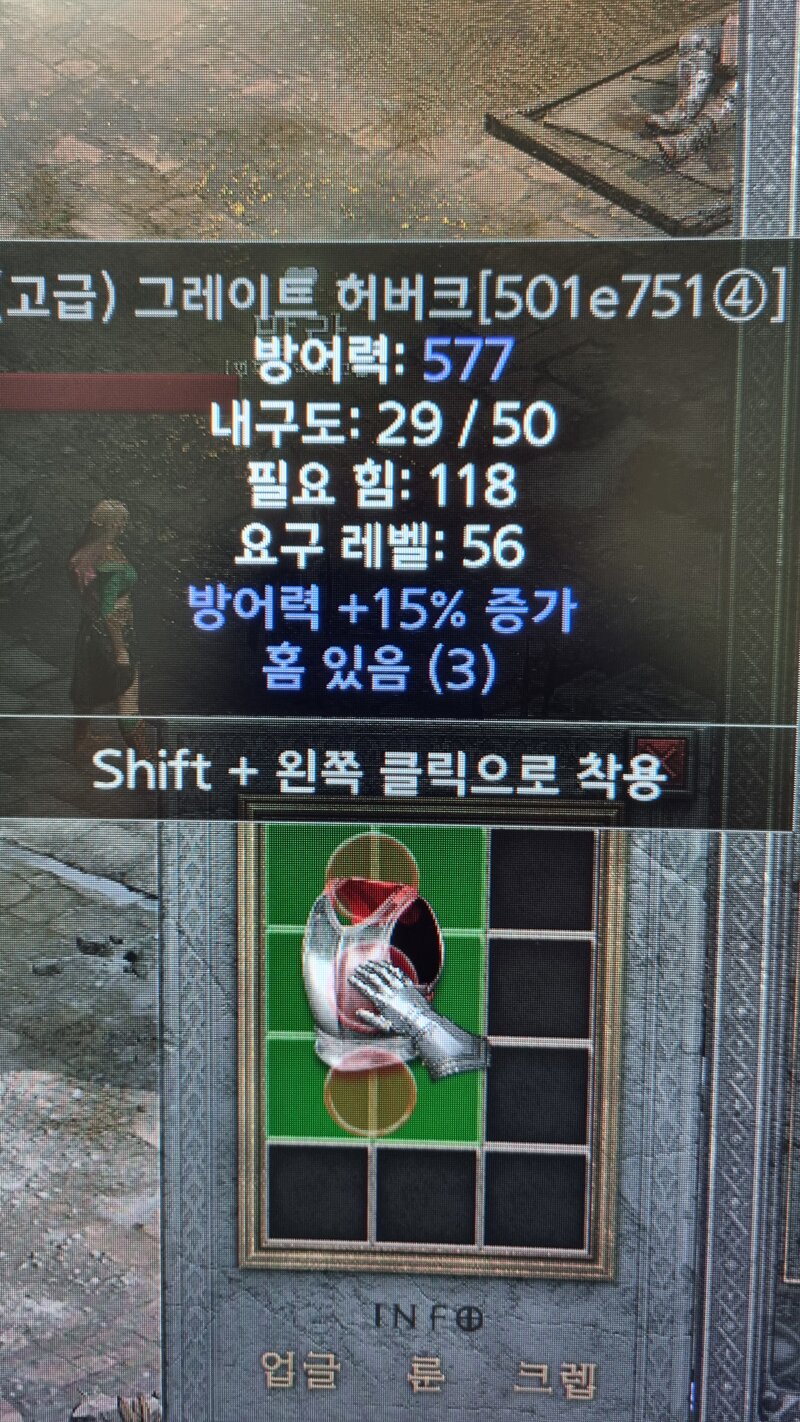 용병갑옷 이것도 시세있나요 디아블로2 득템and자랑 게시판 디아블로2 인벤