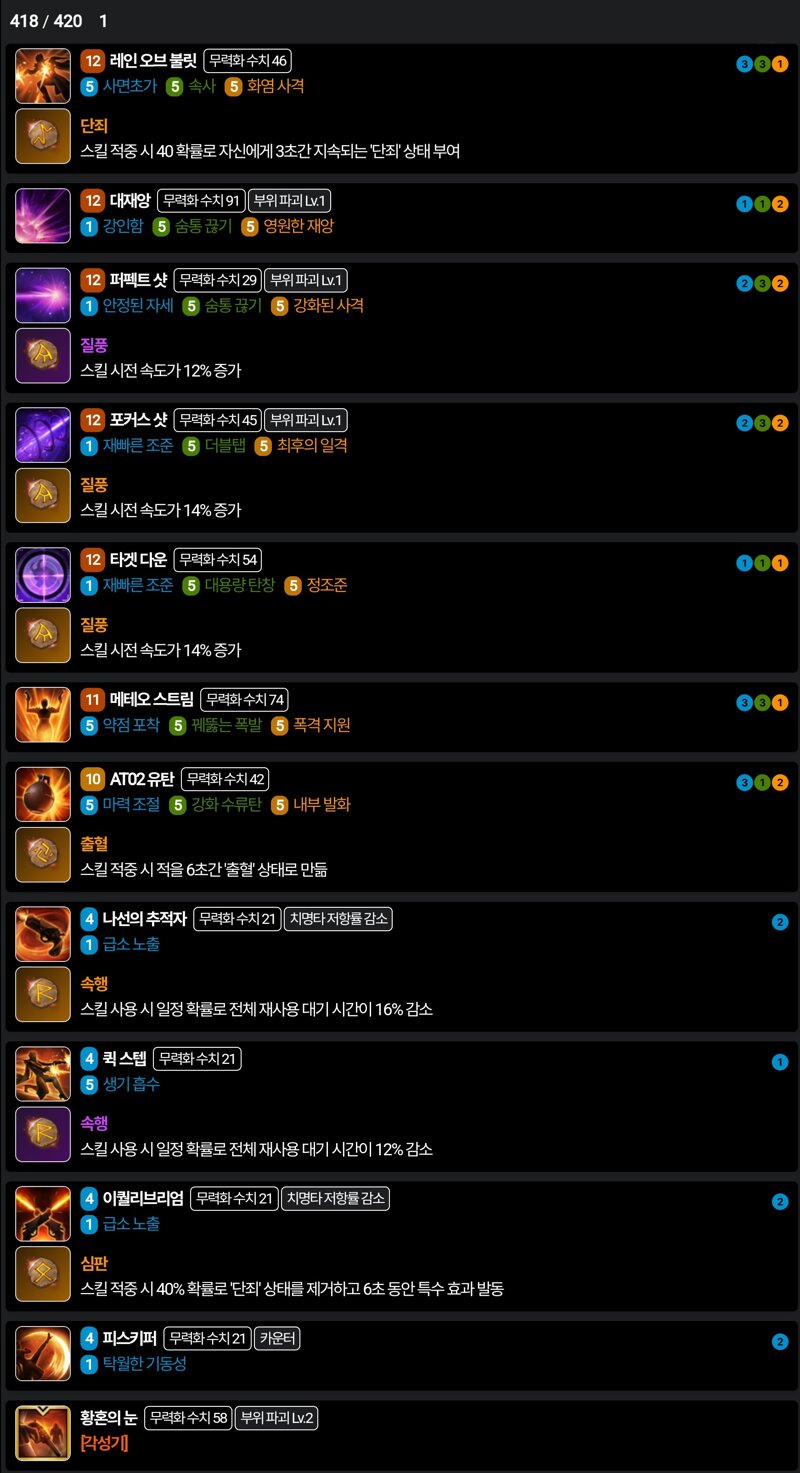 로스트아크 인벤 어제부터 연습중인 단심 2속행 사시 로스트아크 인벤 건슬링어 게시판