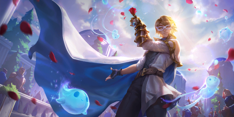 레오룬 럭스 벡스 릴리아 창공 스킨 일러스트 Lol 실시간 유저 정보 게시판 인벤